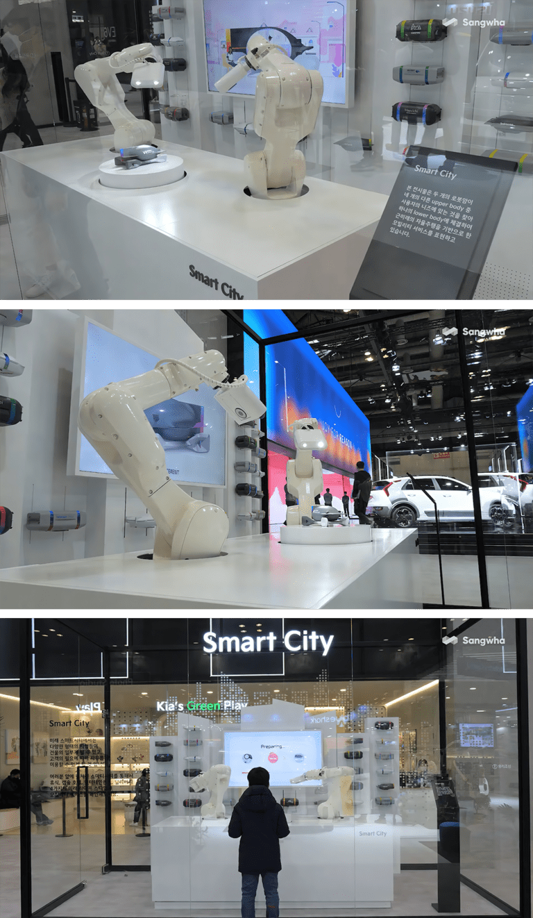 2021 SEOUL MOBILITY SHOW KIA ROBOT DIORAMA
