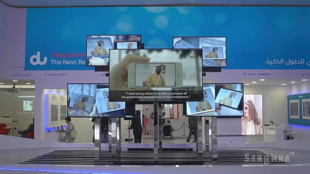 GITEX 2013 Du Telecom Monument