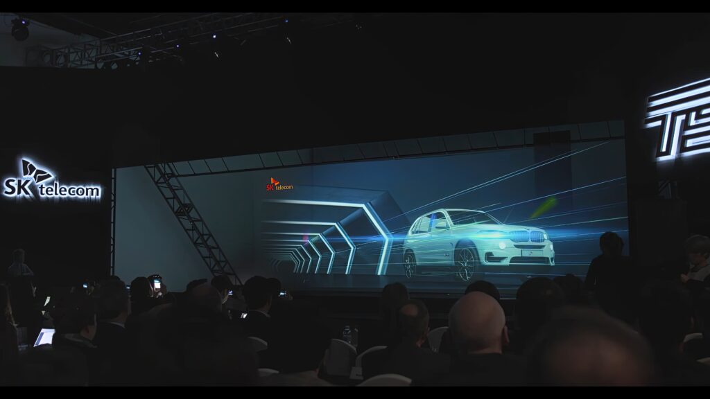 SK Telecom X BMW 5G Connected Car T5 Showcase