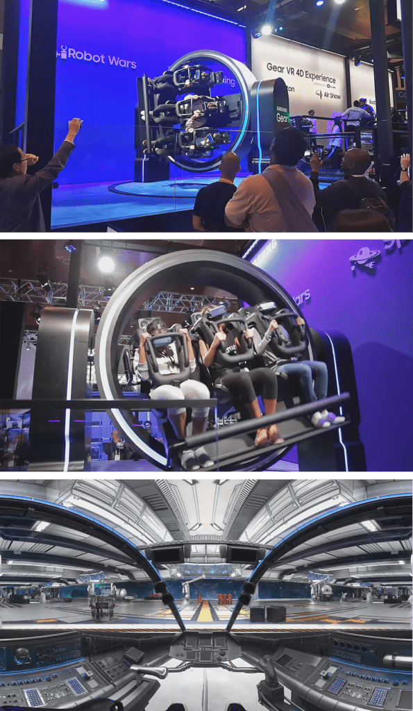 Samsung Gear 4D Experience GYRO VR