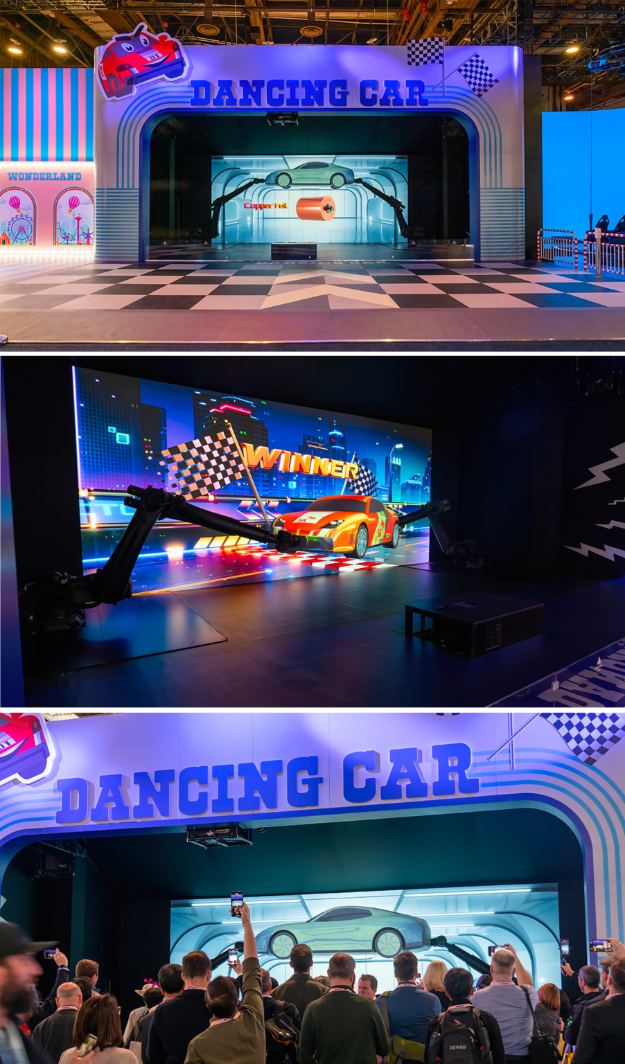 CES 2024 SK Group 'Dancing Car'