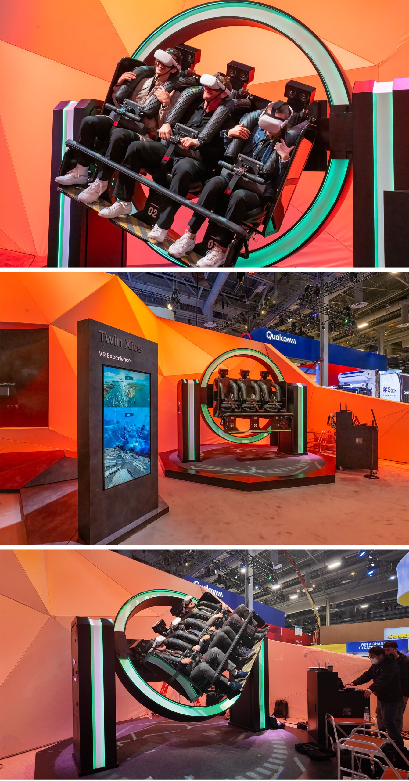 CES 2024 HD Hyundai Twin Xite VR Experience